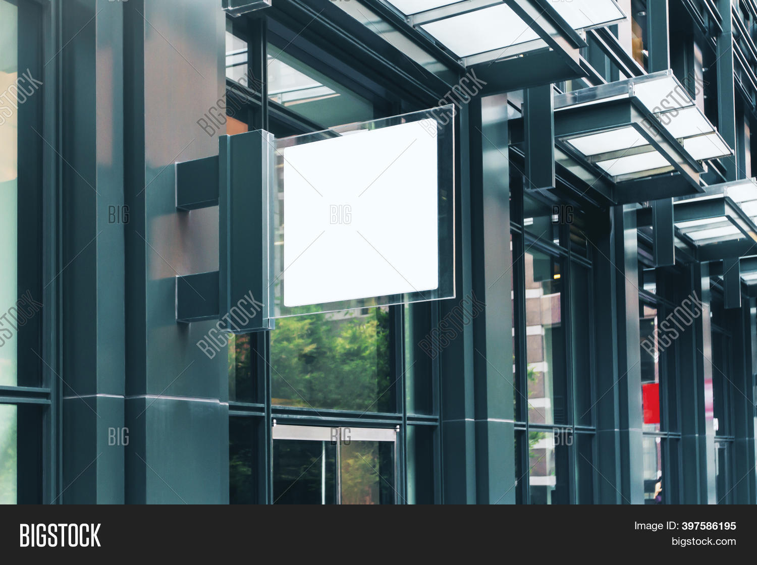 White Square Signboard Image & Photo (Free Trial) | Bigstock