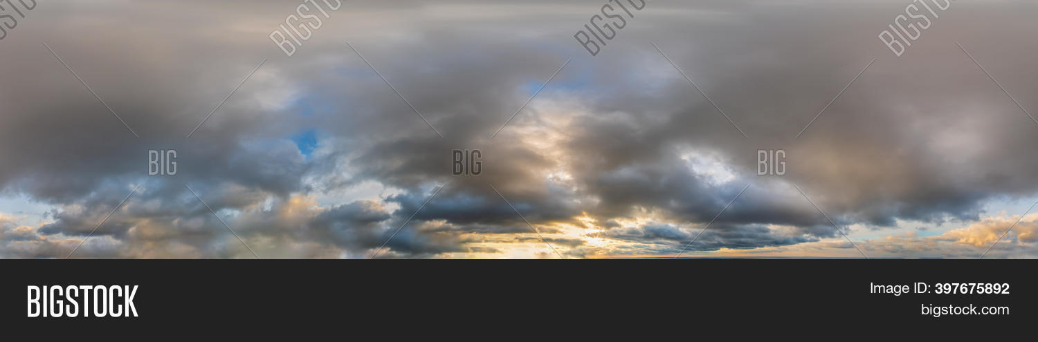 Dark Blue Sunset Sky Image & Photo (Free Trial) | Bigstock