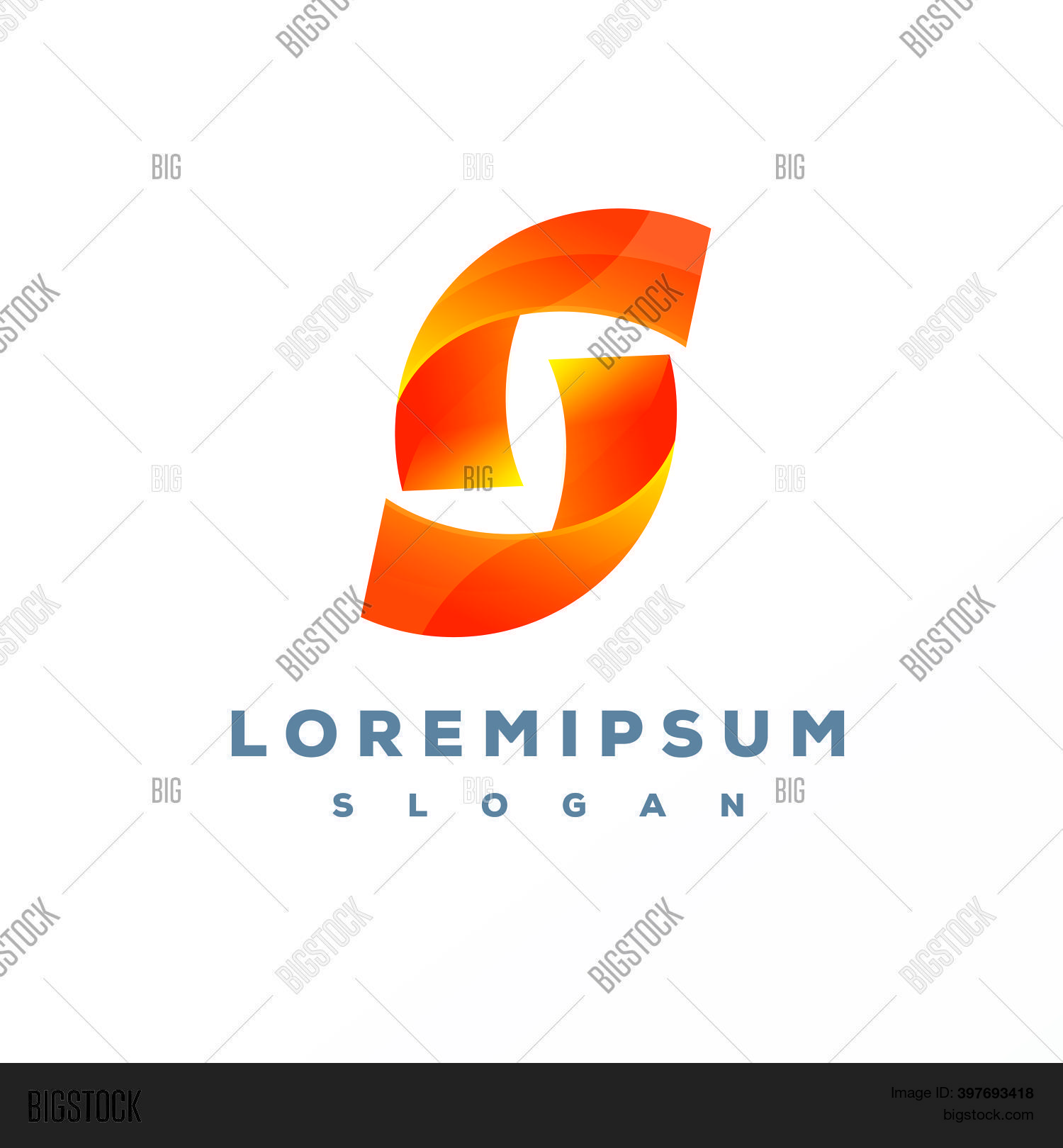 Letter S Abstract Vector & Photo (Free Trial) | Bigstock