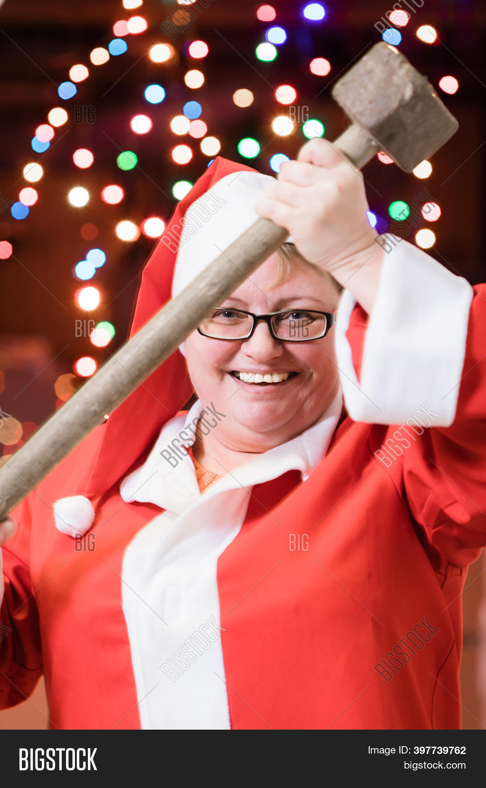 Santa Claus Hammer Image & Photo (Free Trial) | Bigstock