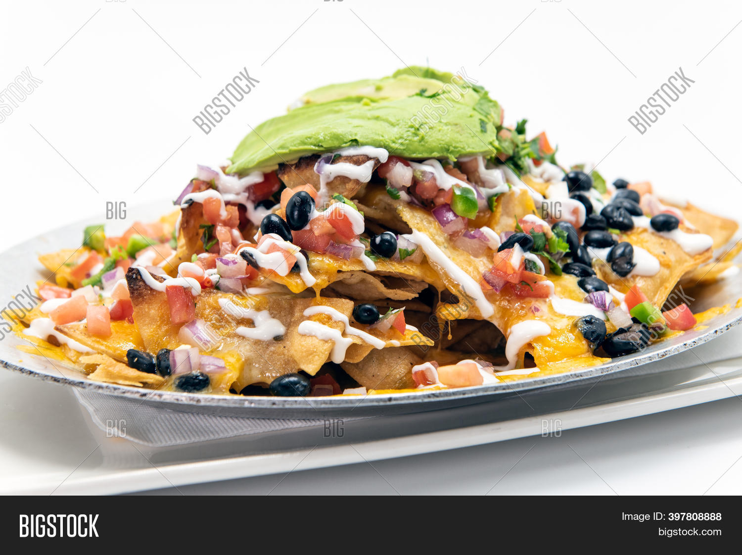 Avocado Topped Nachos Image & Photo (Free Trial) | Bigstock