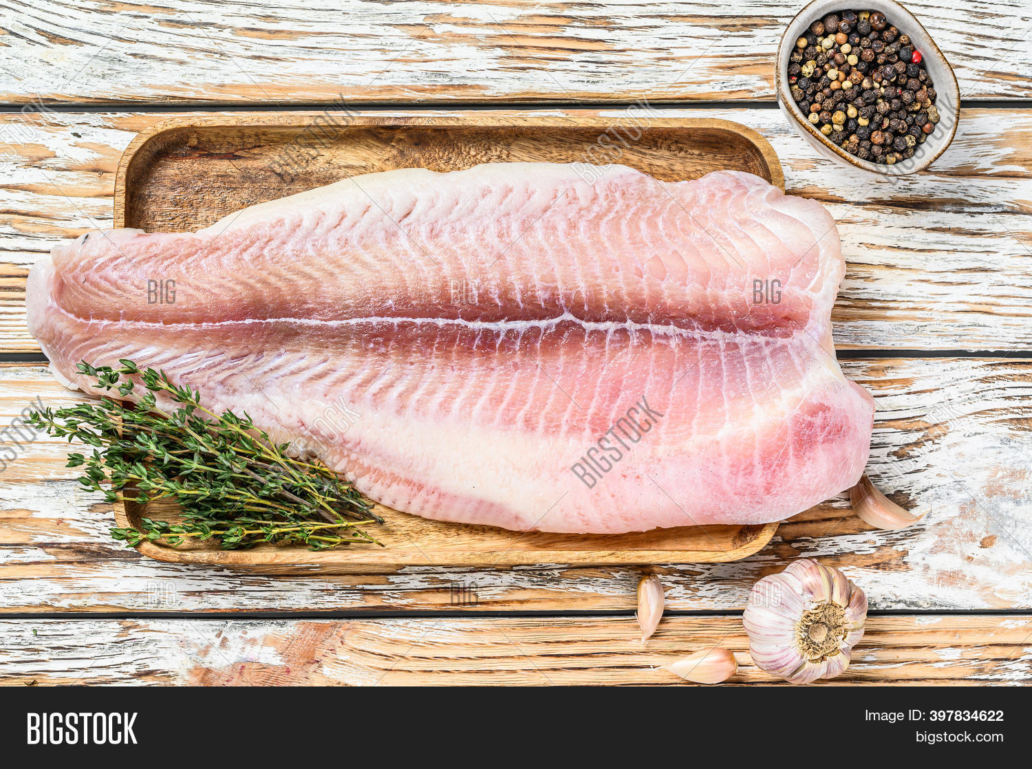 Fresh Raw White Fish Image & Photo (Free Trial) | Bigstock
