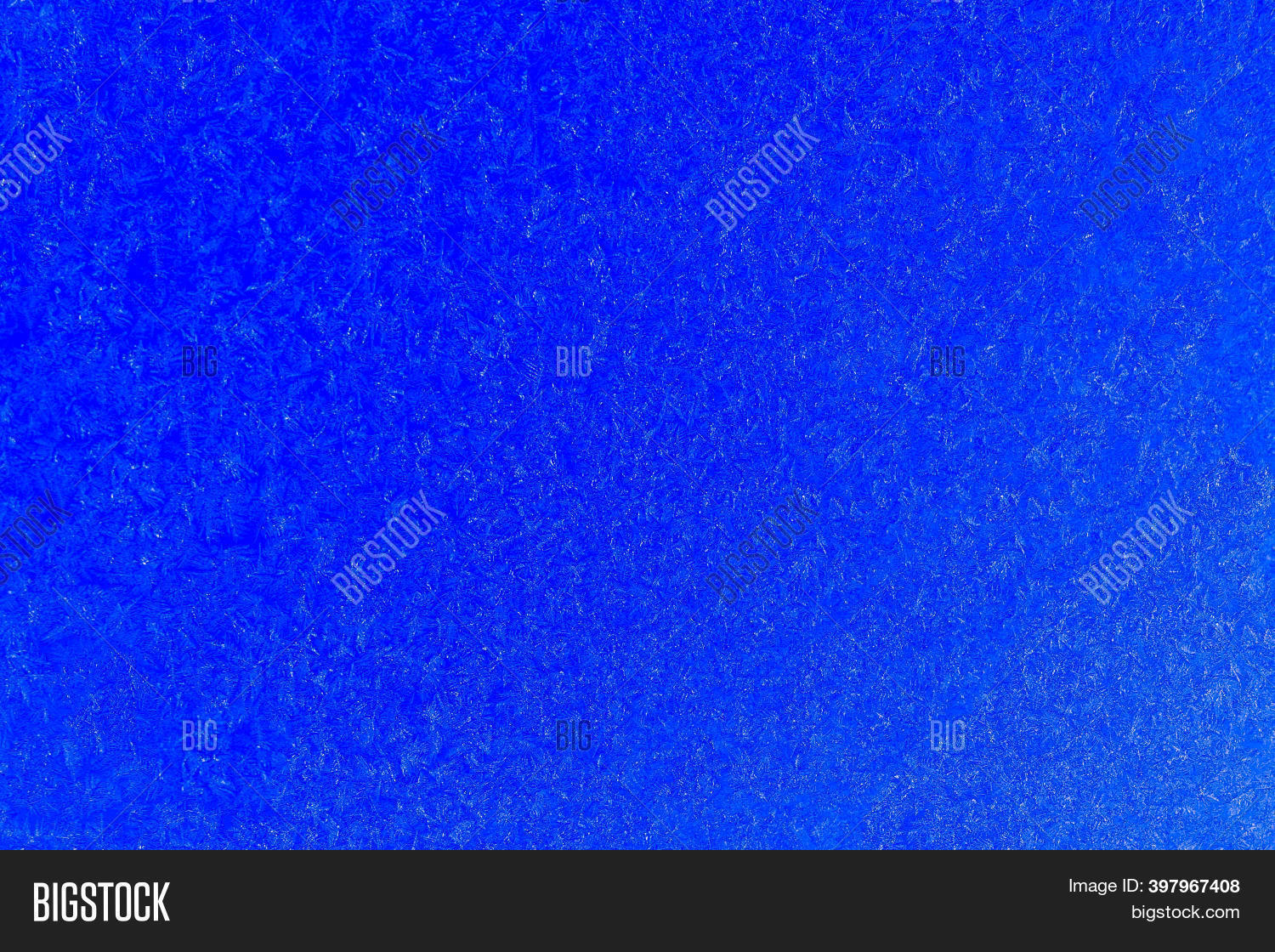 Blue Frost On Glass Image & Photo (Free Trial) | Bigstock