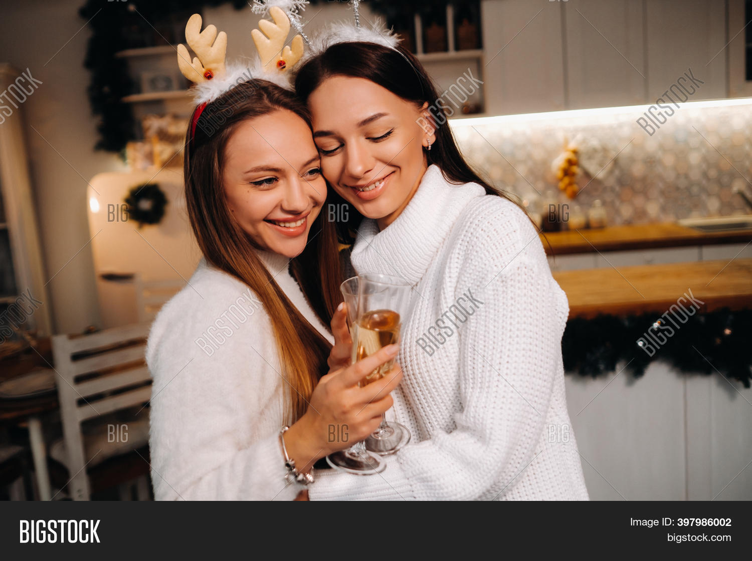 Two Girls Cozy Home Image & Photo (Free Trial) | Bigstock