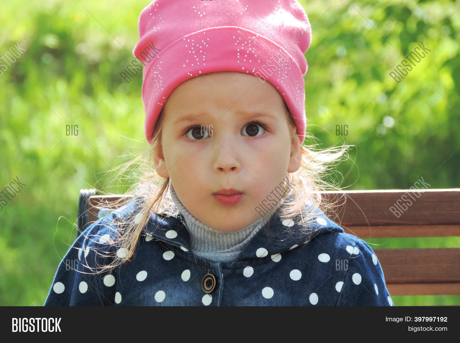 Girl Child Anxious Image & Photo (Free Trial) | Bigstock