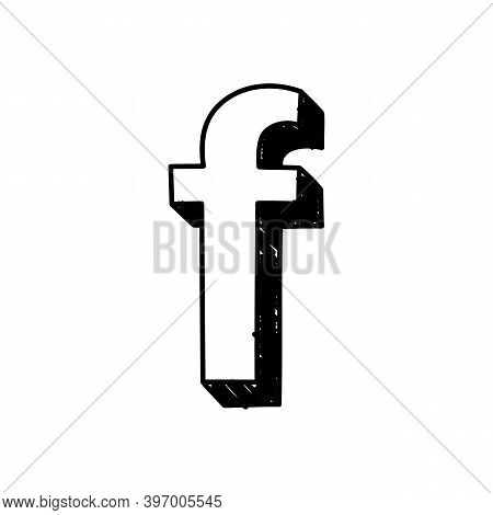 F Letter Hand-drawn Vector & Photo (Free Trial) | Bigstock