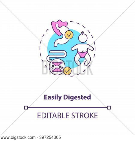 Easily Digested Vector & Photo (Free Trial) | Bigstock