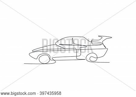 One Continuous Line Vector & Photo (Free Trial) | Bigstock