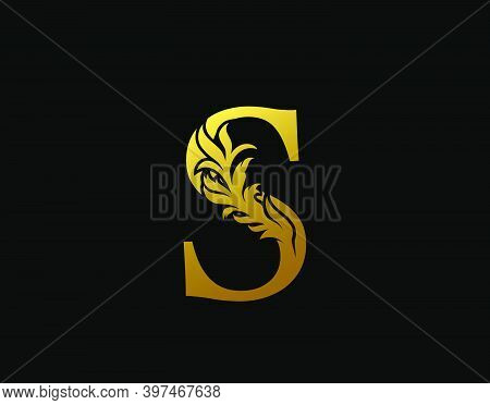Classic Letter S Icon Vector & Photo (Free Trial) | Bigstock