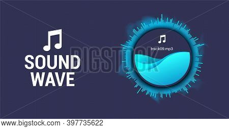 Circle Spiral Sound Vector & Photo (Free Trial) | Bigstock