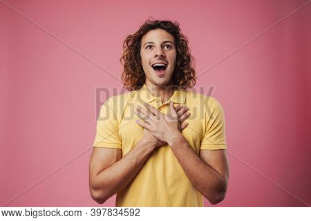 Excited Handsome Guy Image & Photo (Free Trial) | Bigstock