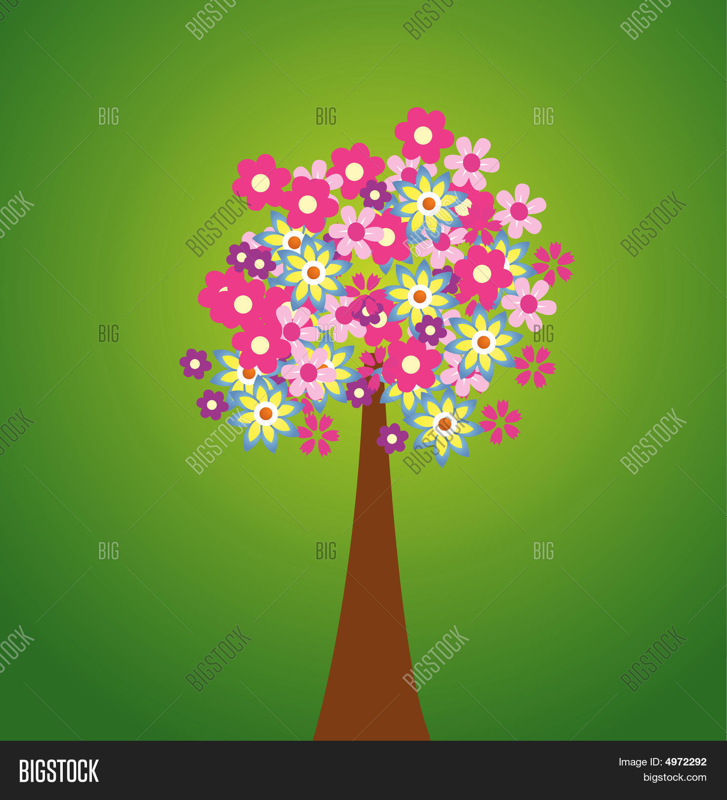 Tree Vector Vector & Photo (Free Trial) | Bigstock