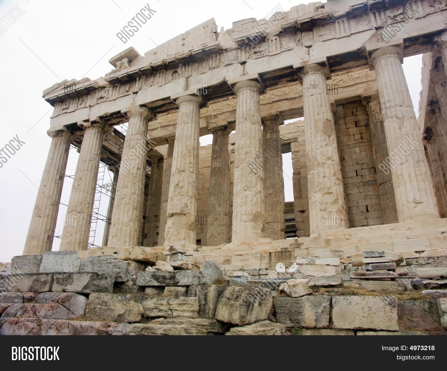 Parthenon Temple On Image & Photo (Free Trial) | Bigstock