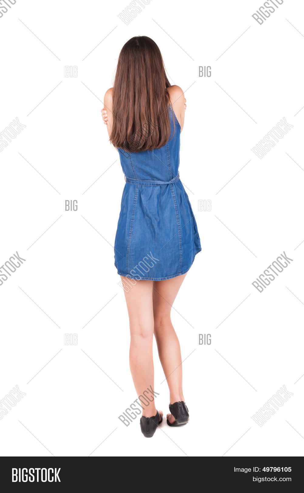 Back View Standing Image & Photo (Free Trial) | Bigstock