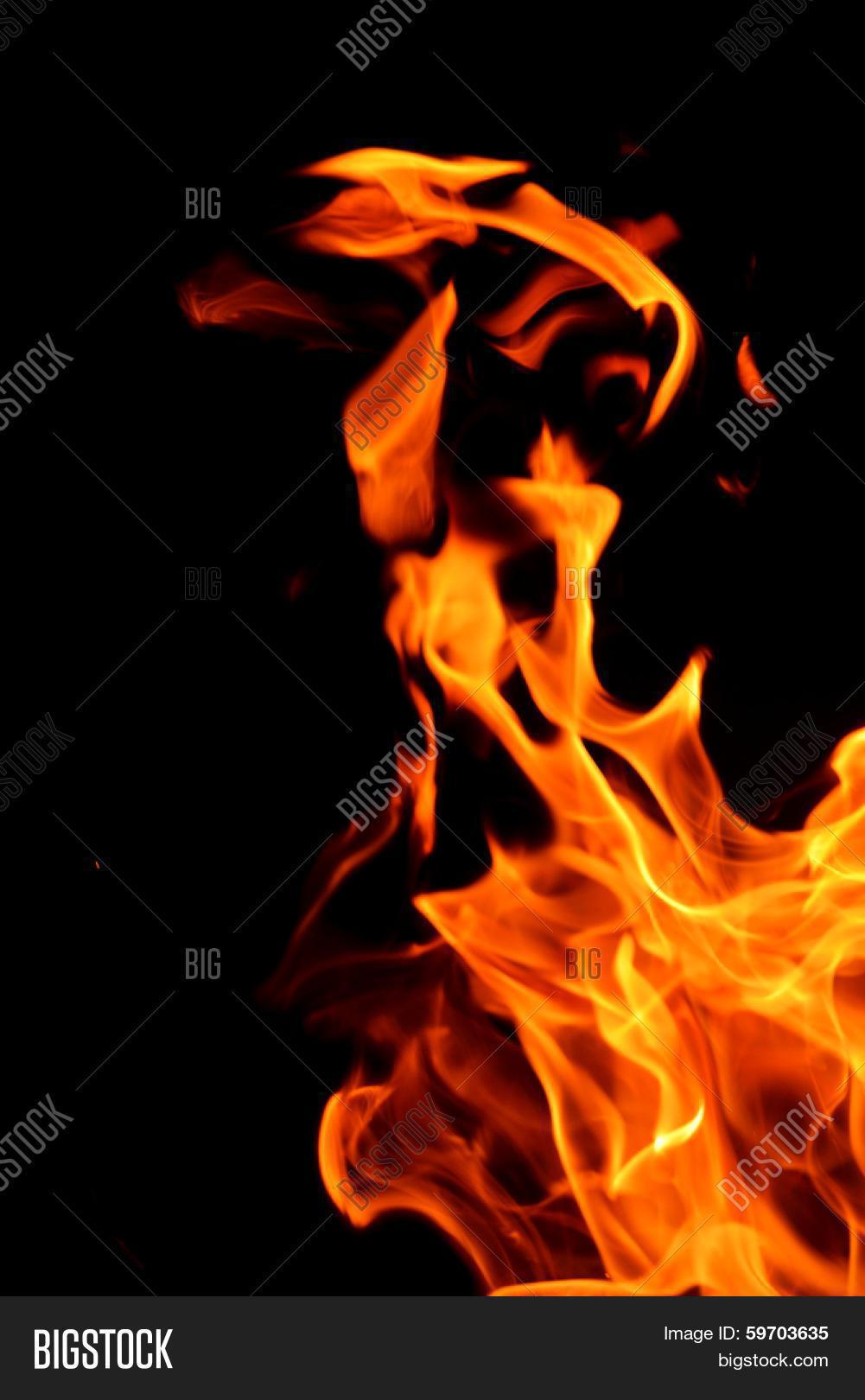 Fire Flame Background Image & Photo (Free Trial) | Bigstock