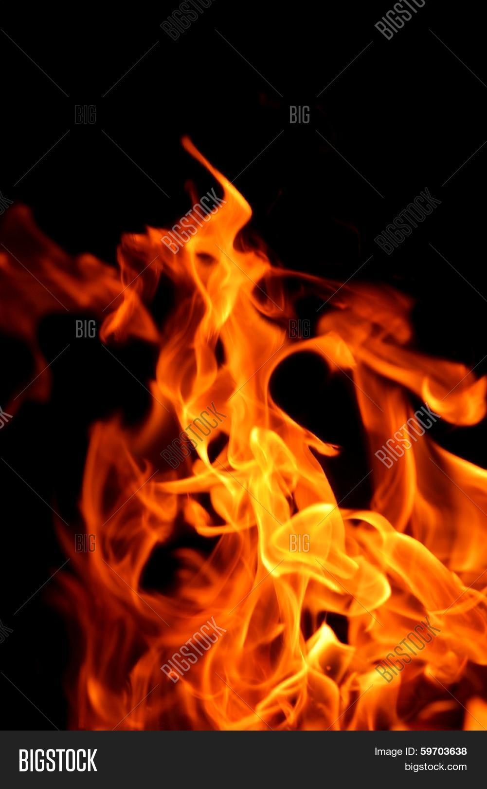 Fire Flame Background Image & Photo (Free Trial) | Bigstock