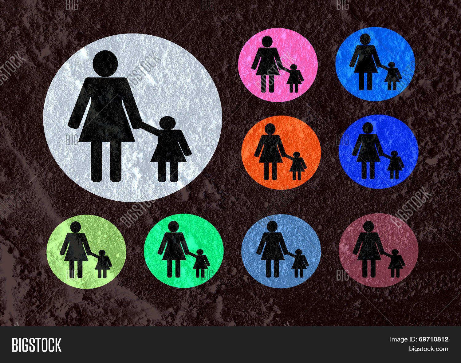 Pictogram Man Woman Image & Photo (Free Trial) | Bigstock