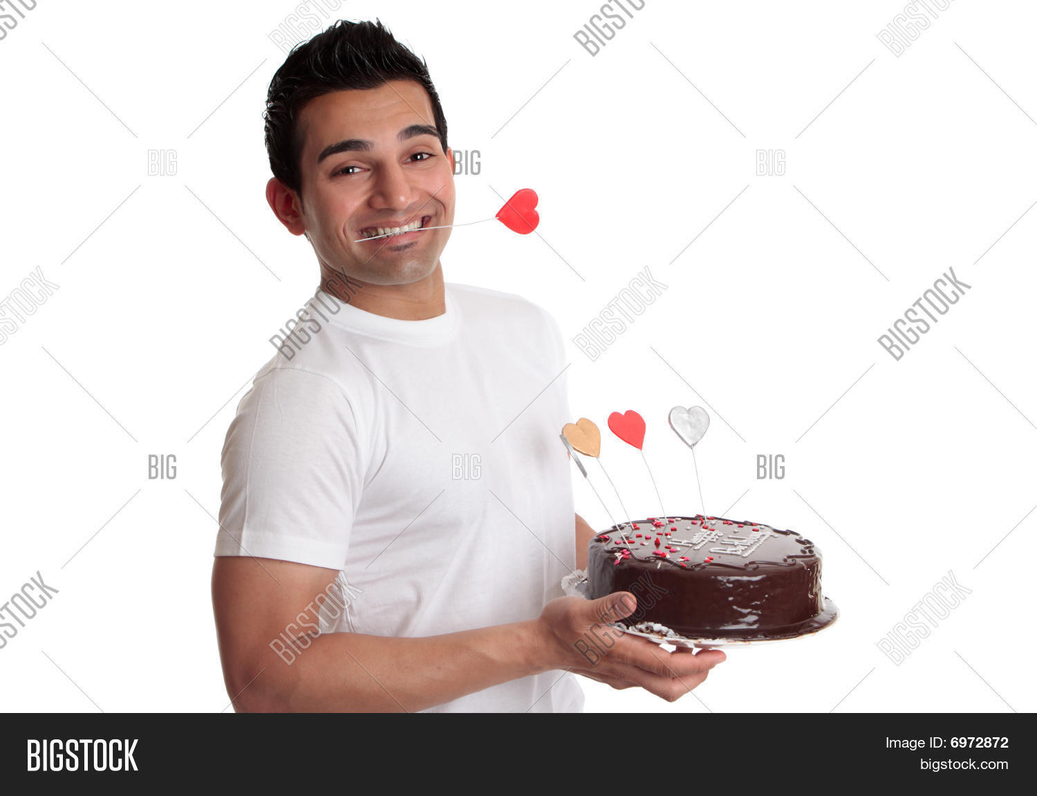 Man Holding Delicious Image & Photo (Free Trial) | Bigstock