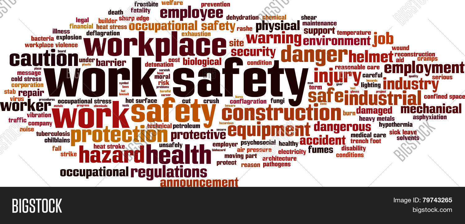 Work Safety Word Vector & Photo (Free Trial) | Bigstock