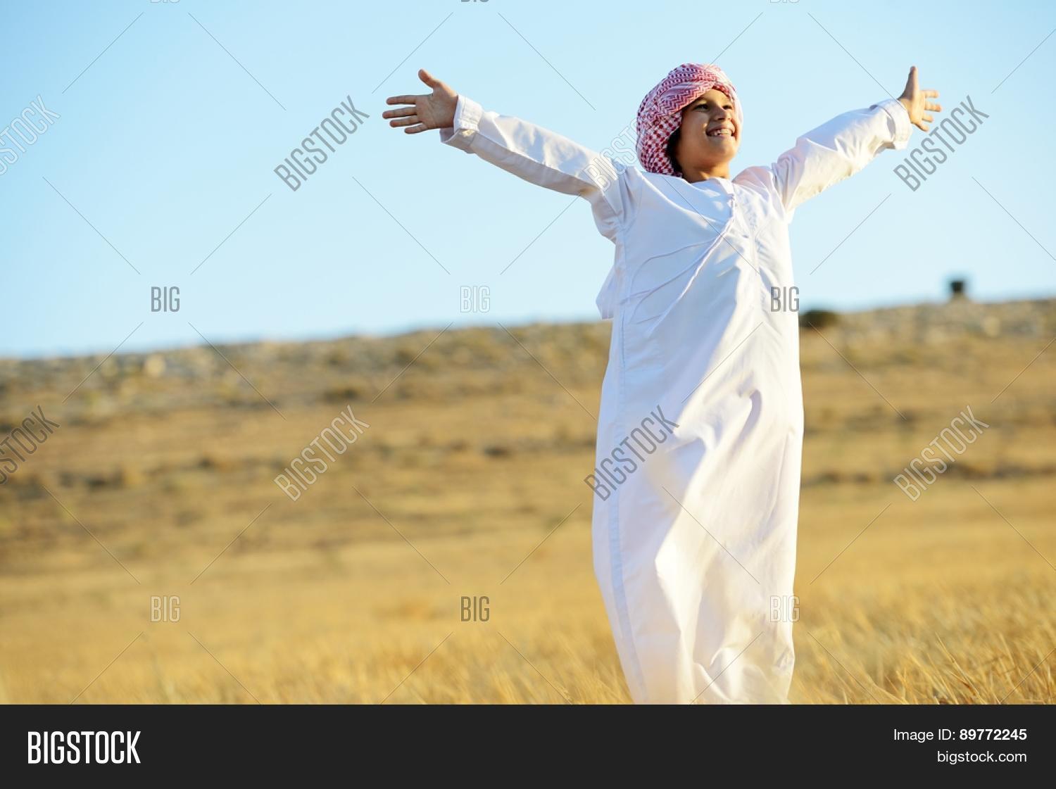 Arabic Happy Child Image & Photo (Free Trial) | Bigstock
