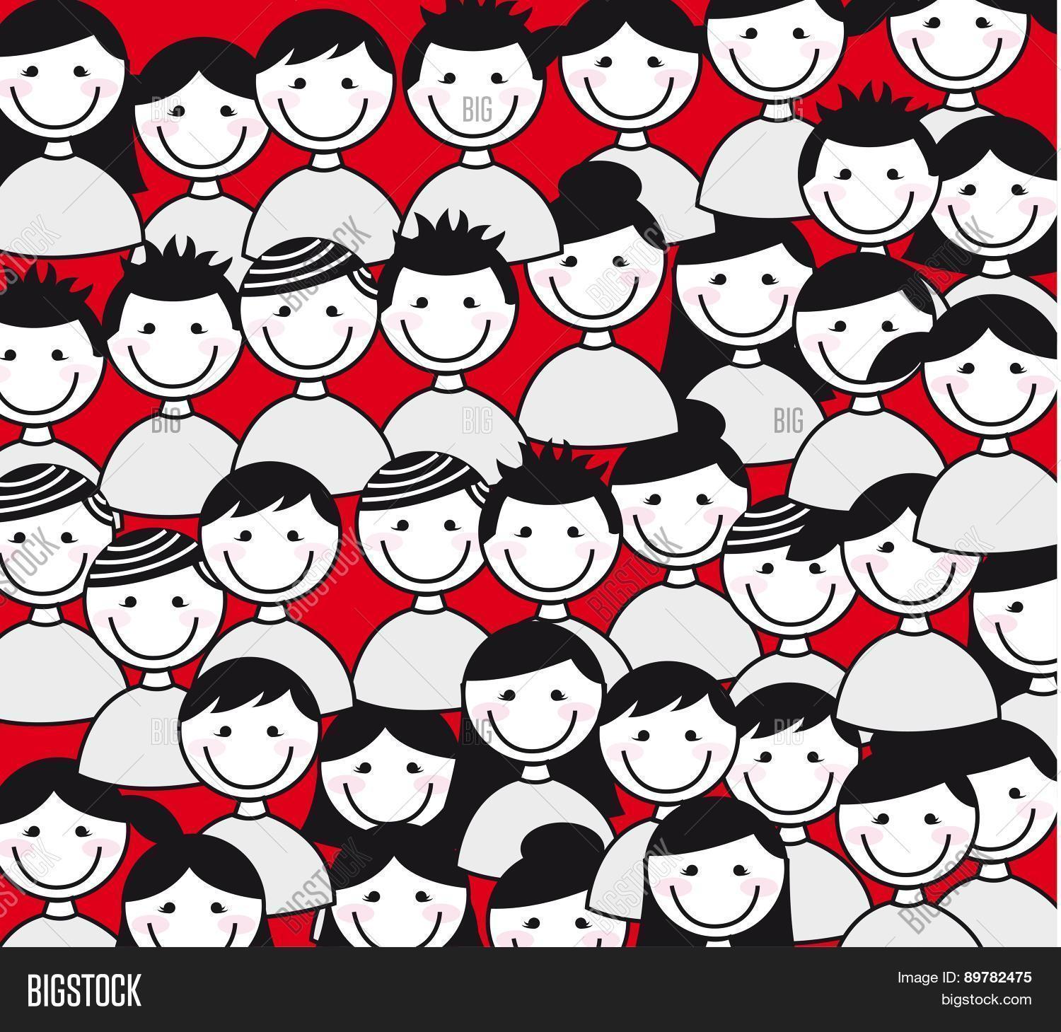 Cute People Icons Vector & Photo (Free Trial) | Bigstock