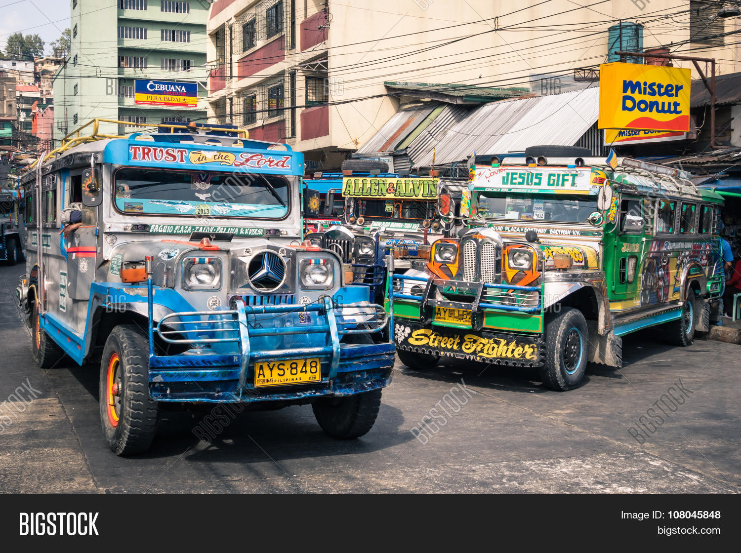 Colorful Jeepneys Bus Image & Photo (Free Trial) | Bigstock