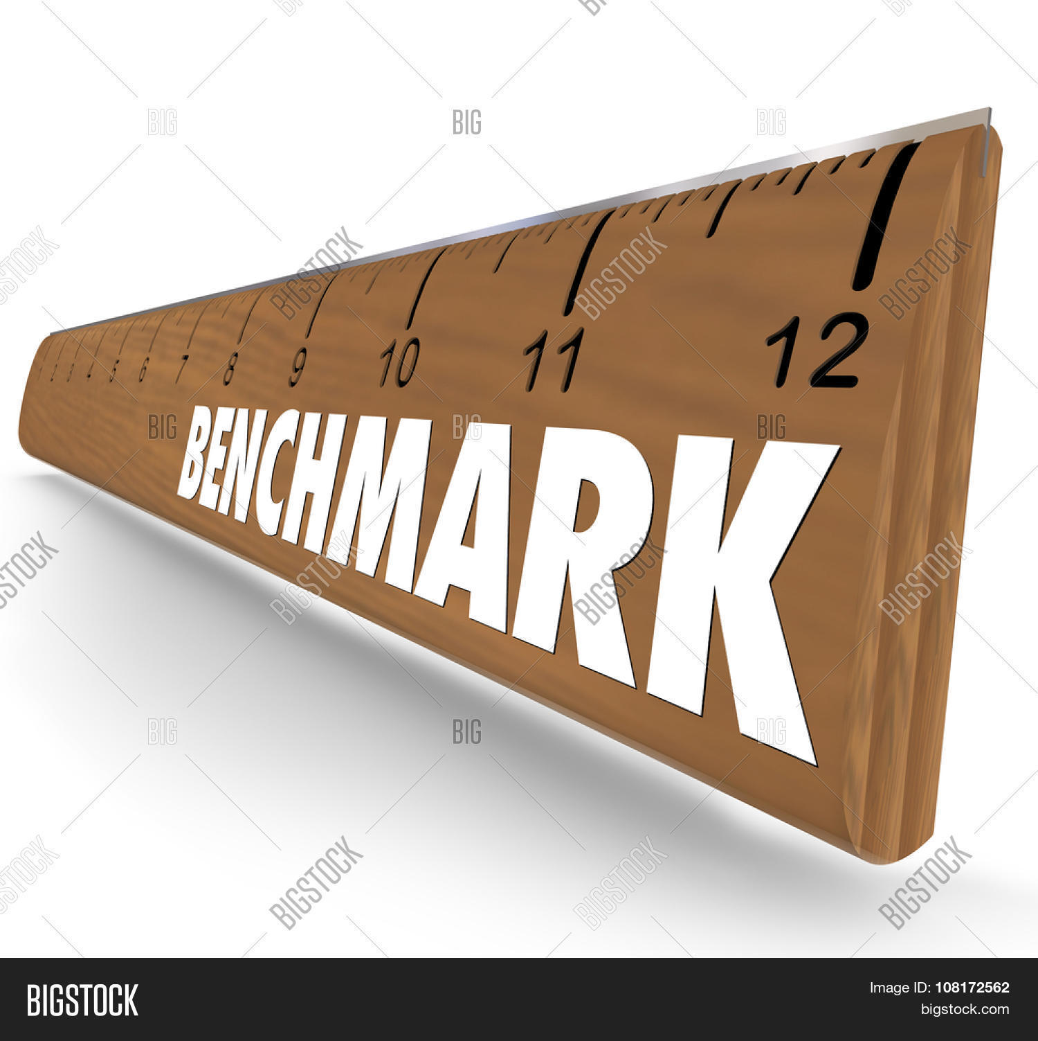 Benchmark Word On Image & Photo (Free Trial) | Bigstock