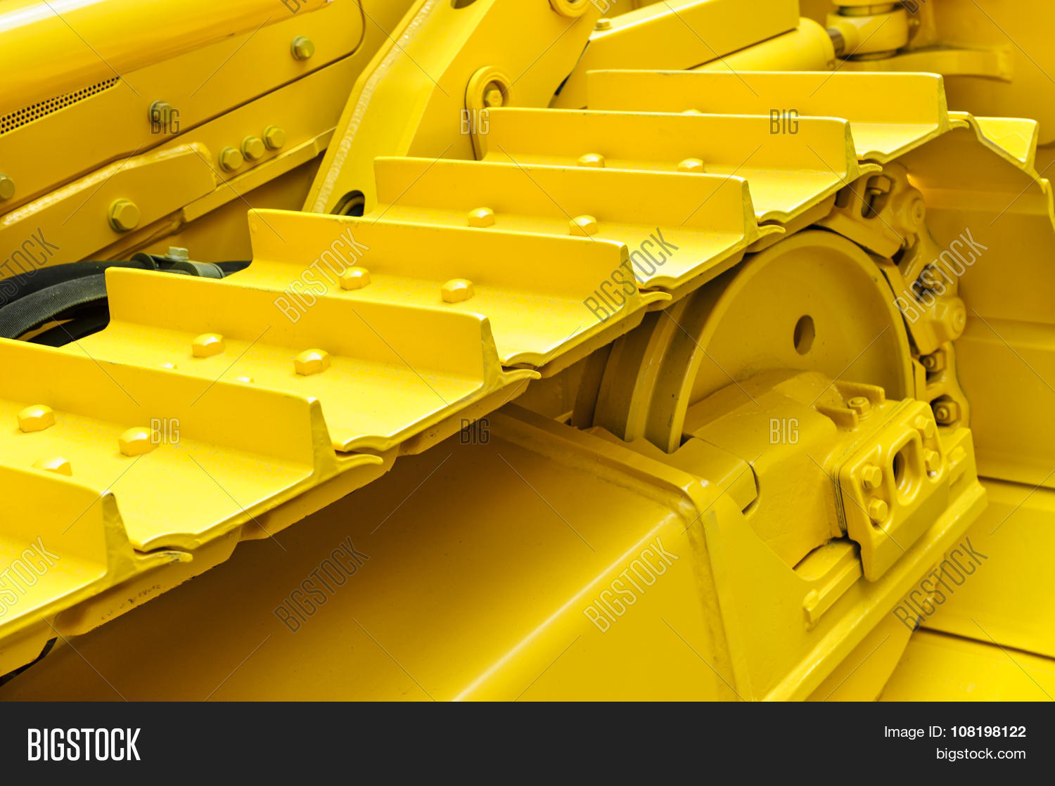 Bulldozer Tracks Image & Photo (Free Trial) | Bigstock
