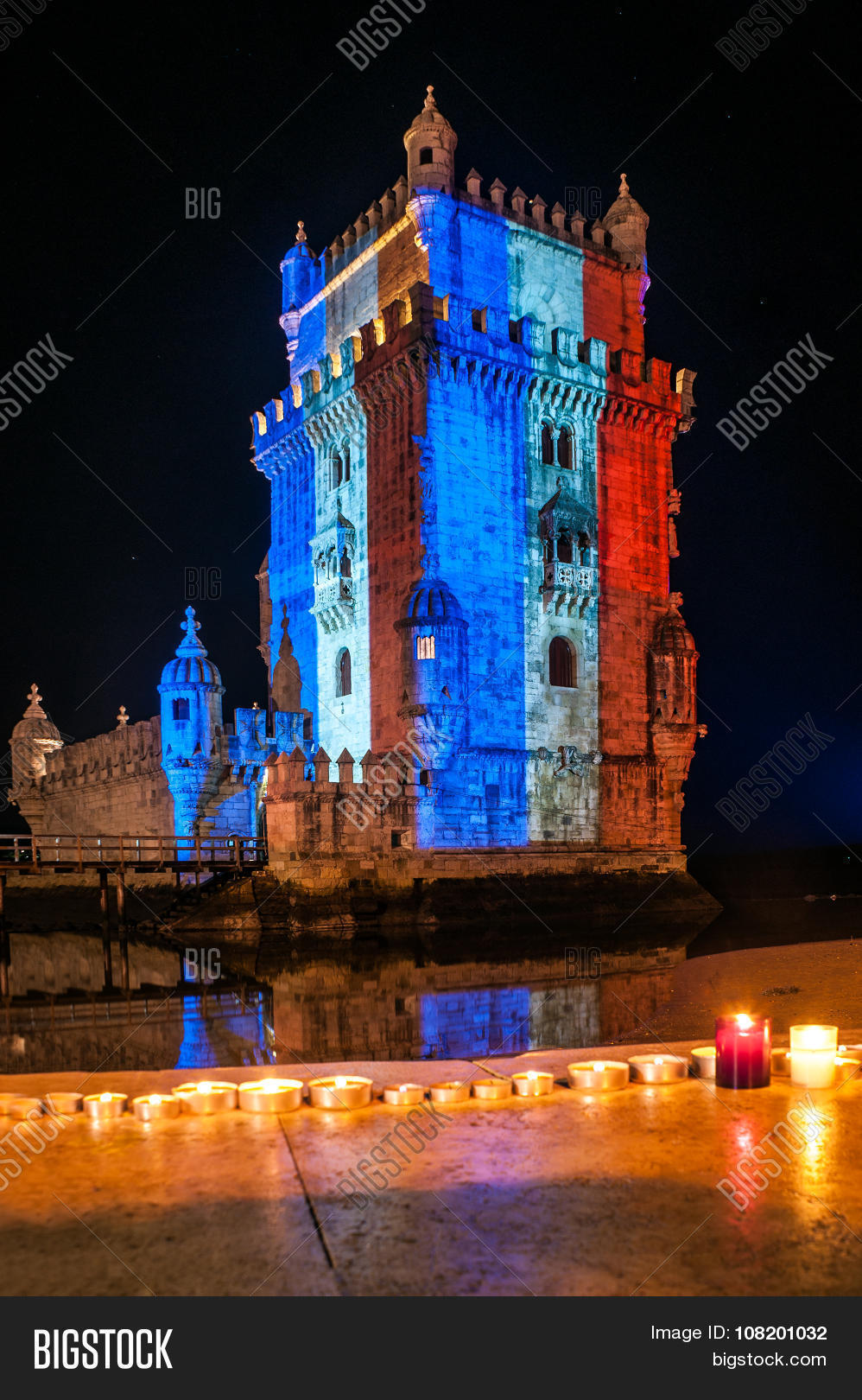 Belém Tower Colors Image & Photo (Free Trial) | Bigstock