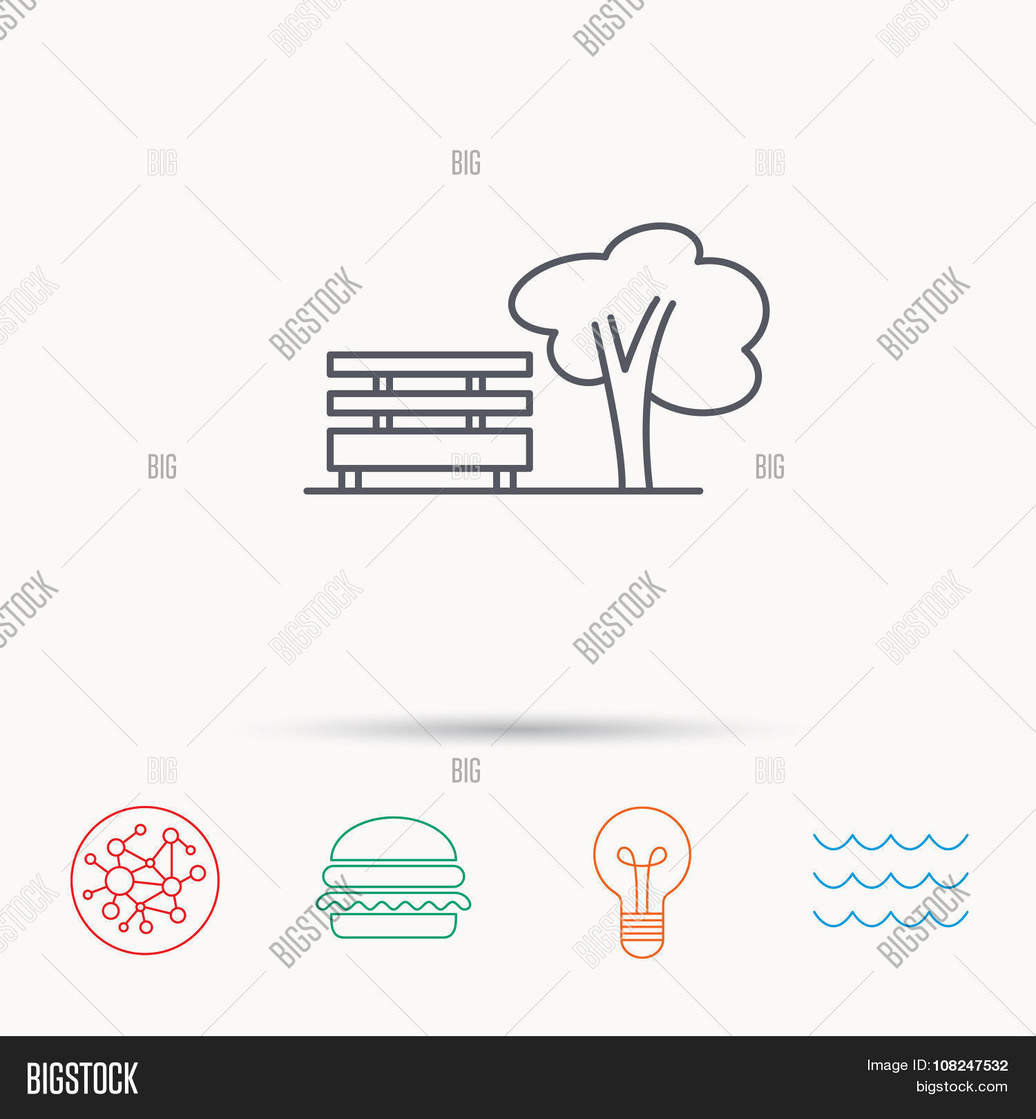 Public Park Icon. Vector & Photo (Free Trial) | Bigstock