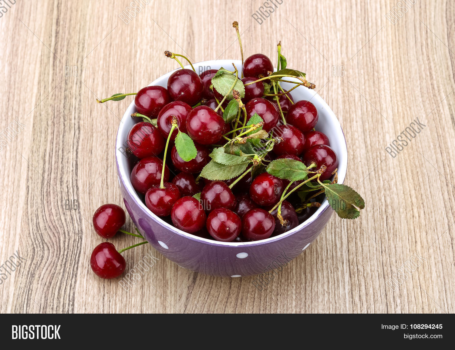 Cherry Bowl Image & Photo (Free Trial) | Bigstock
