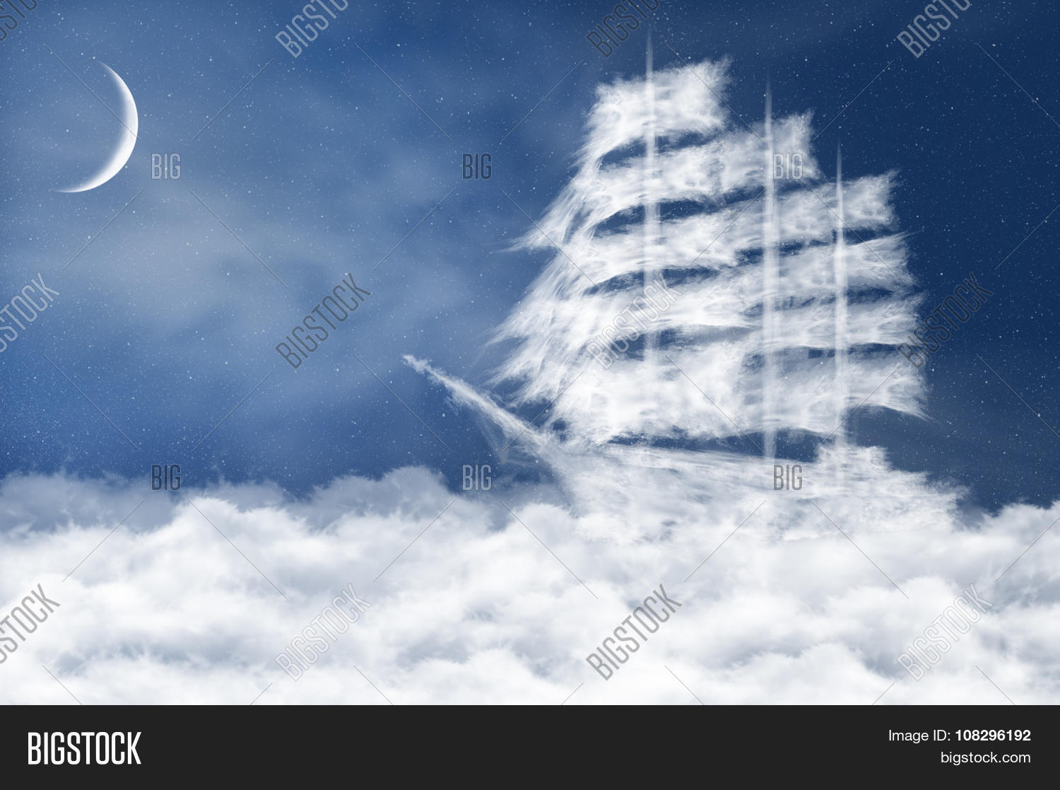 Cloud Ship Image & Photo (Free Trial) | Bigstock