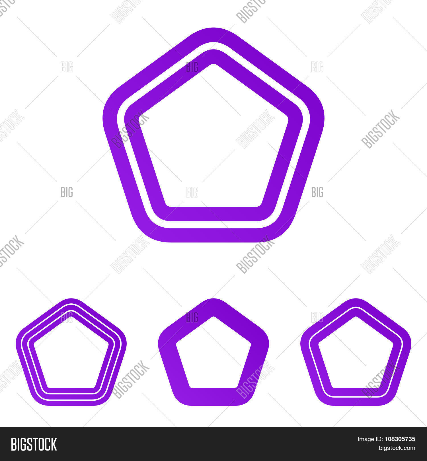Purple Line Vector & Photo (Free Trial) | Bigstock