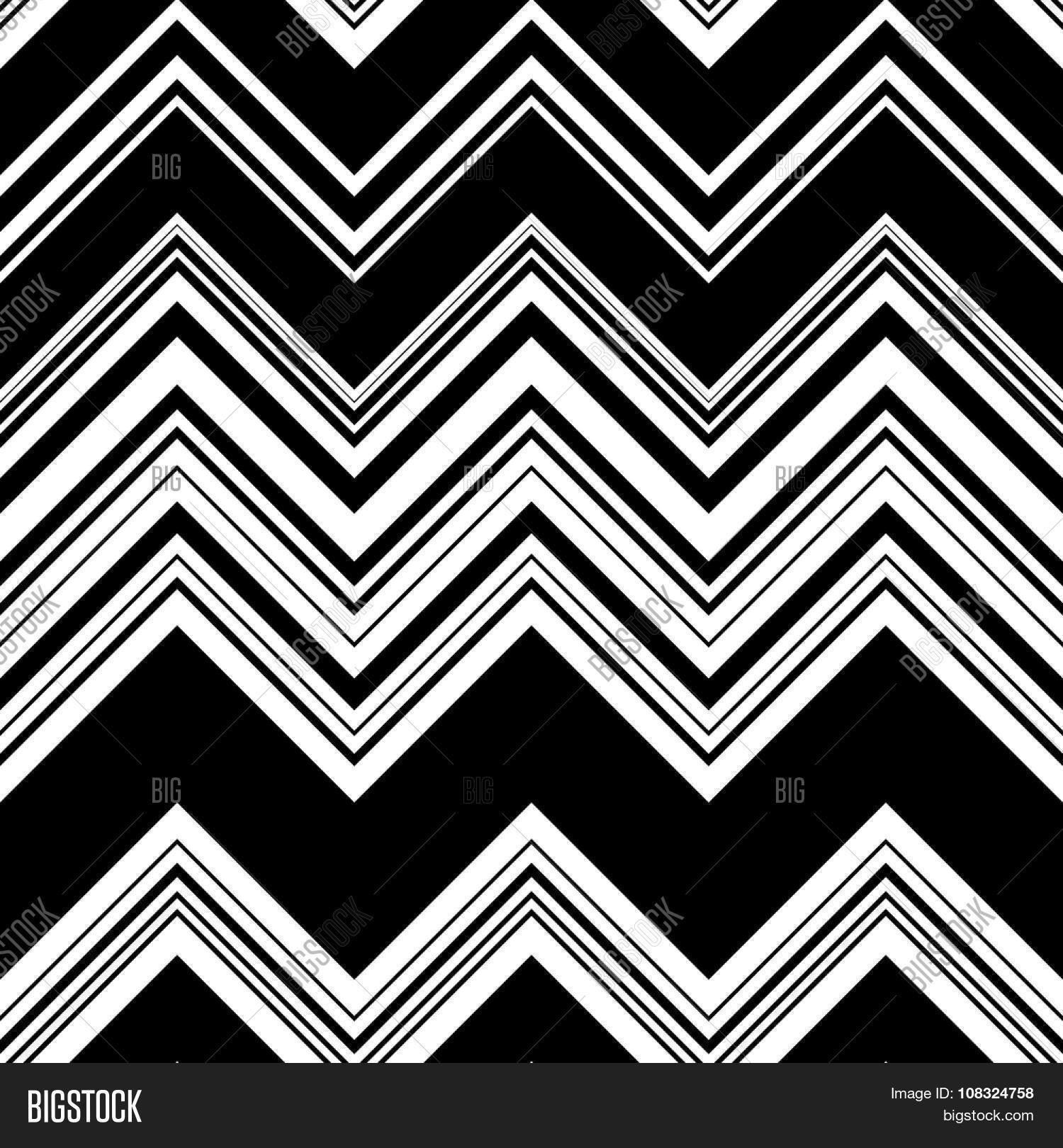 Seamless ZigZag Vector & Photo (Free Trial) | Bigstock