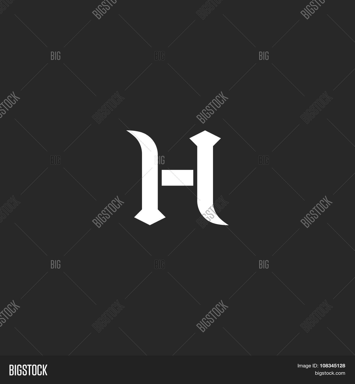 Medieval Letter H Vector & Photo (Free Trial) | Bigstock