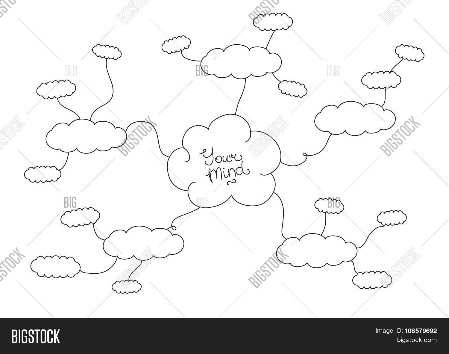 Mindmap, Hand Drawn Vector & Photo (Free Trial) | Bigstock
