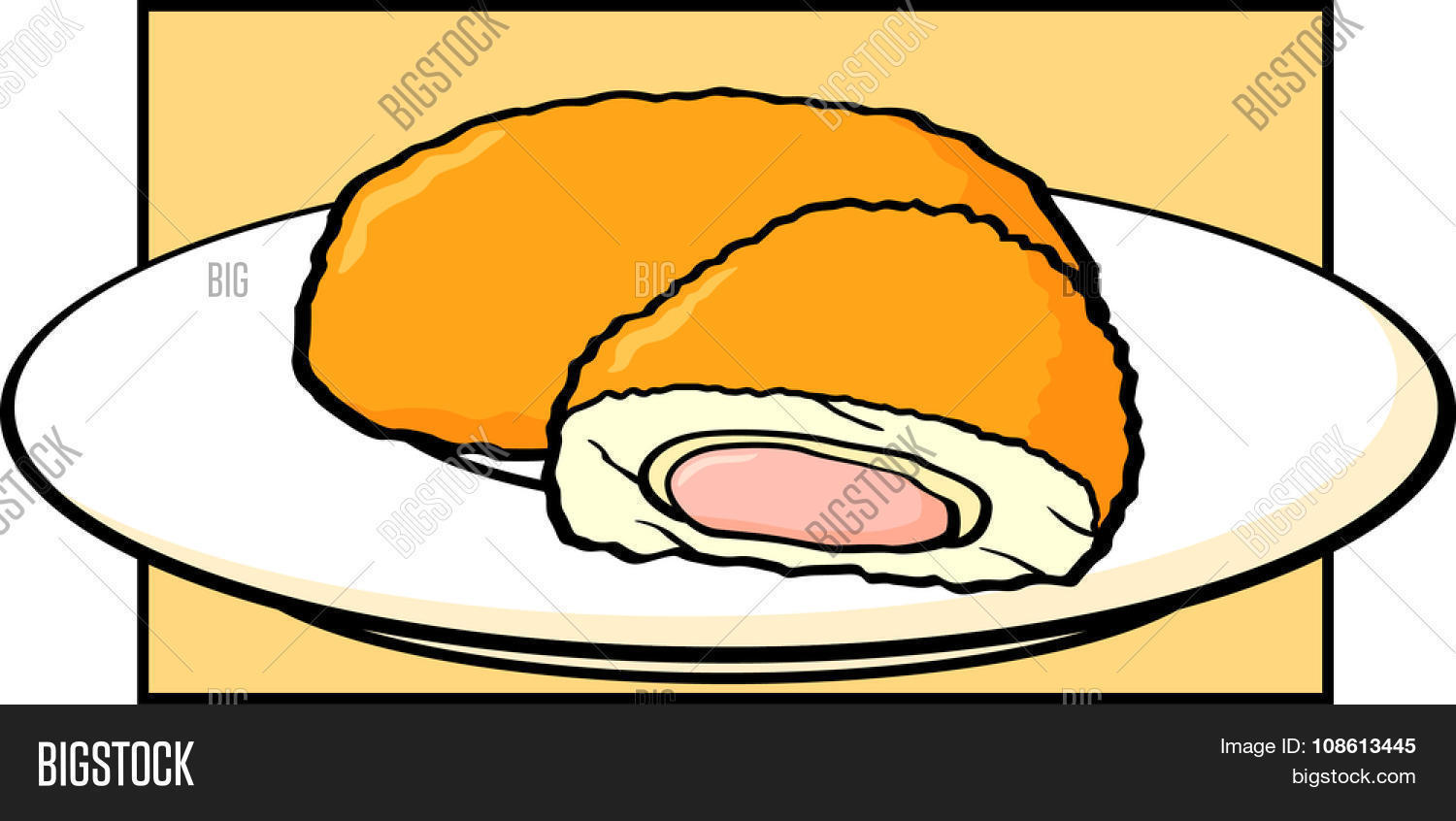 Cordon Bleu Dish Vector & Photo (Free Trial) | Bigstock
