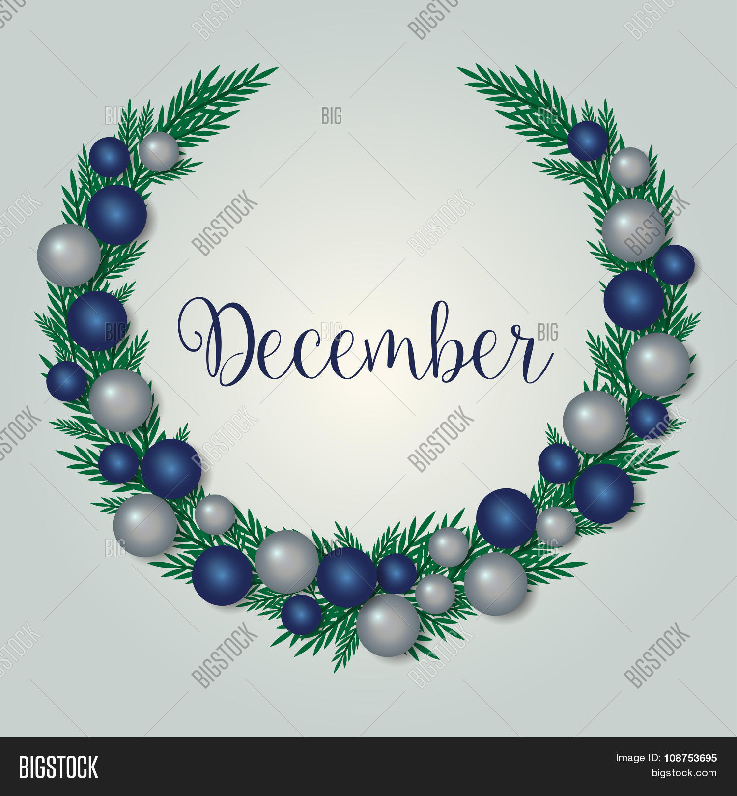 December / Christmas Vector & Photo (Free Trial) | Bigstock