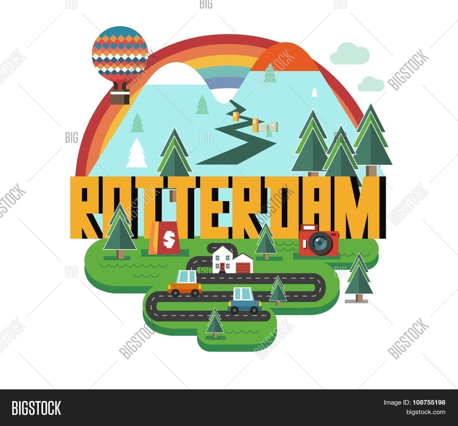 Rotterdam Holland Vector & Photo (Free Trial) | Bigstock