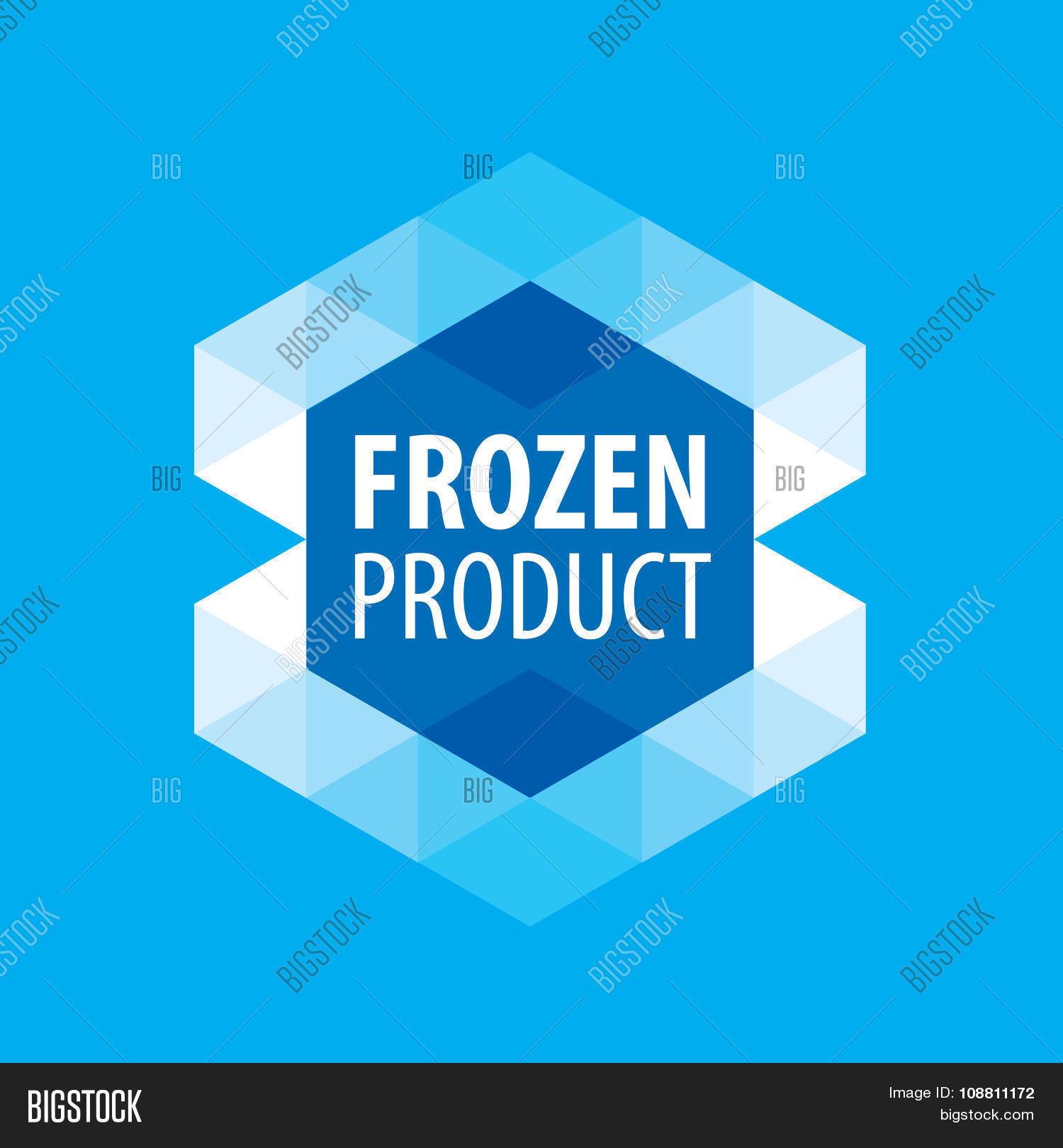 Logo Frozen Products Vector & Photo (Free Trial) | Bigstock