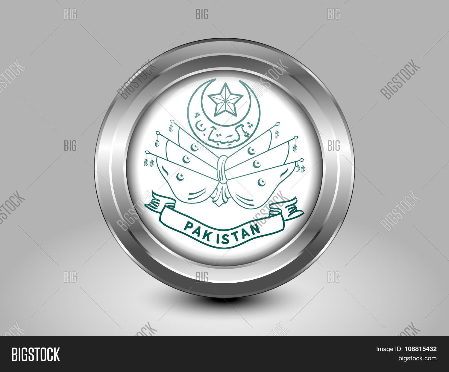 Old Emblem Pakistan. Vector & Photo (Free Trial) | Bigstock