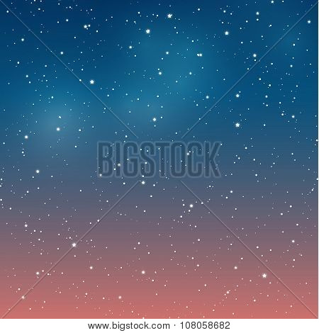 Starry Sky Background Vector & Photo (Free Trial) | Bigstock