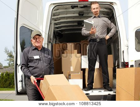 Group Delivery Men Image & Photo (Free Trial) | Bigstock