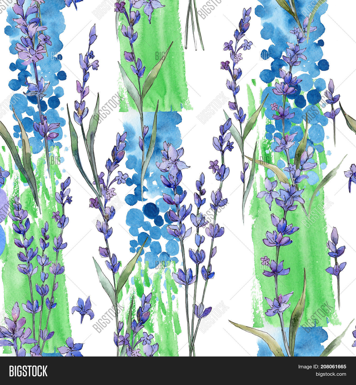 Wildflower Lavander Image & Photo (Free Trial) | Bigstock