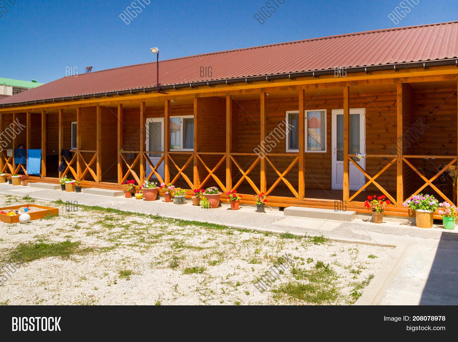 Wooden One-storey Image & Photo (Free Trial) | Bigstock