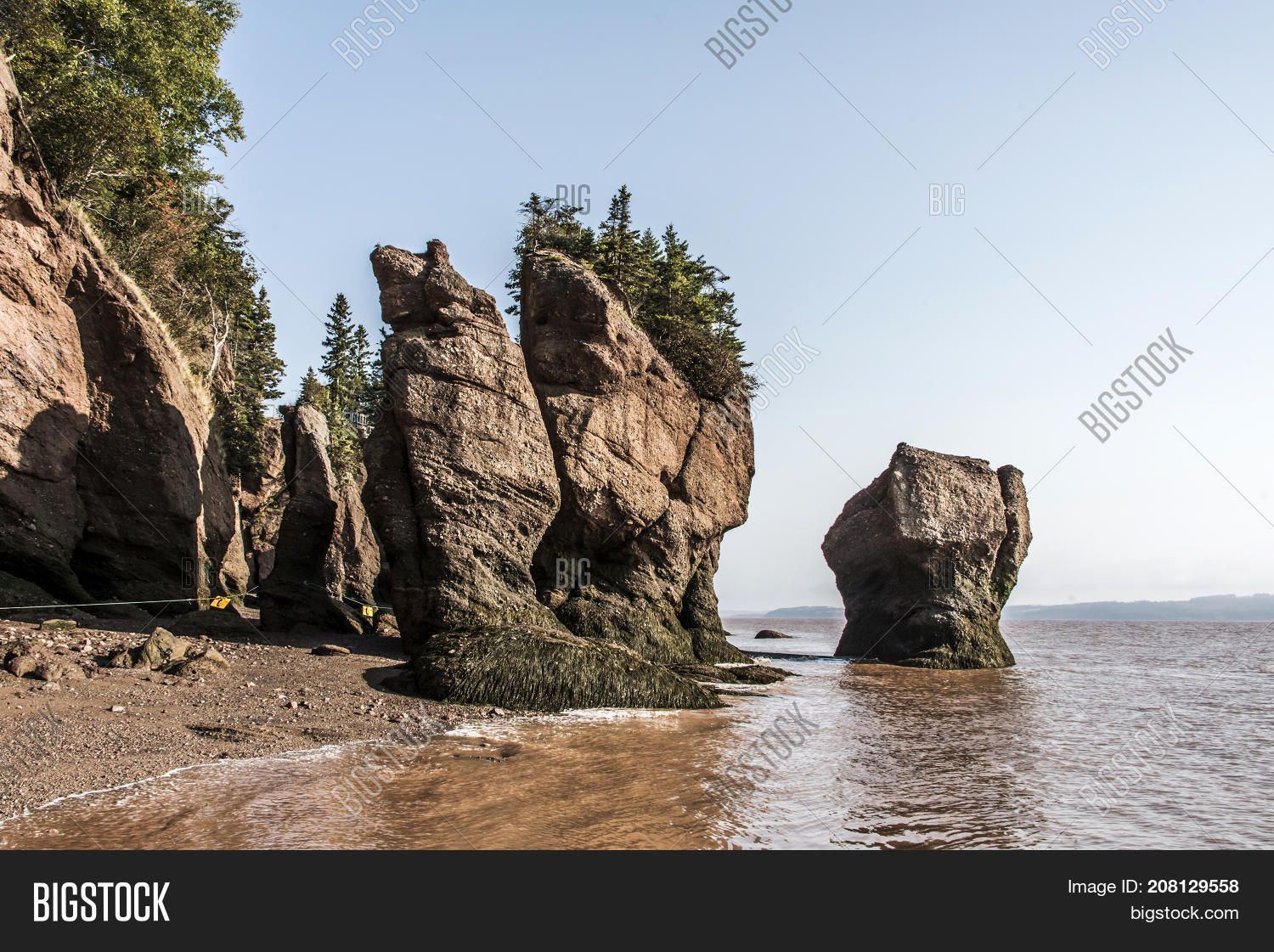Famous Hopewell Rocks Image & Photo (Free Trial) | Bigstock