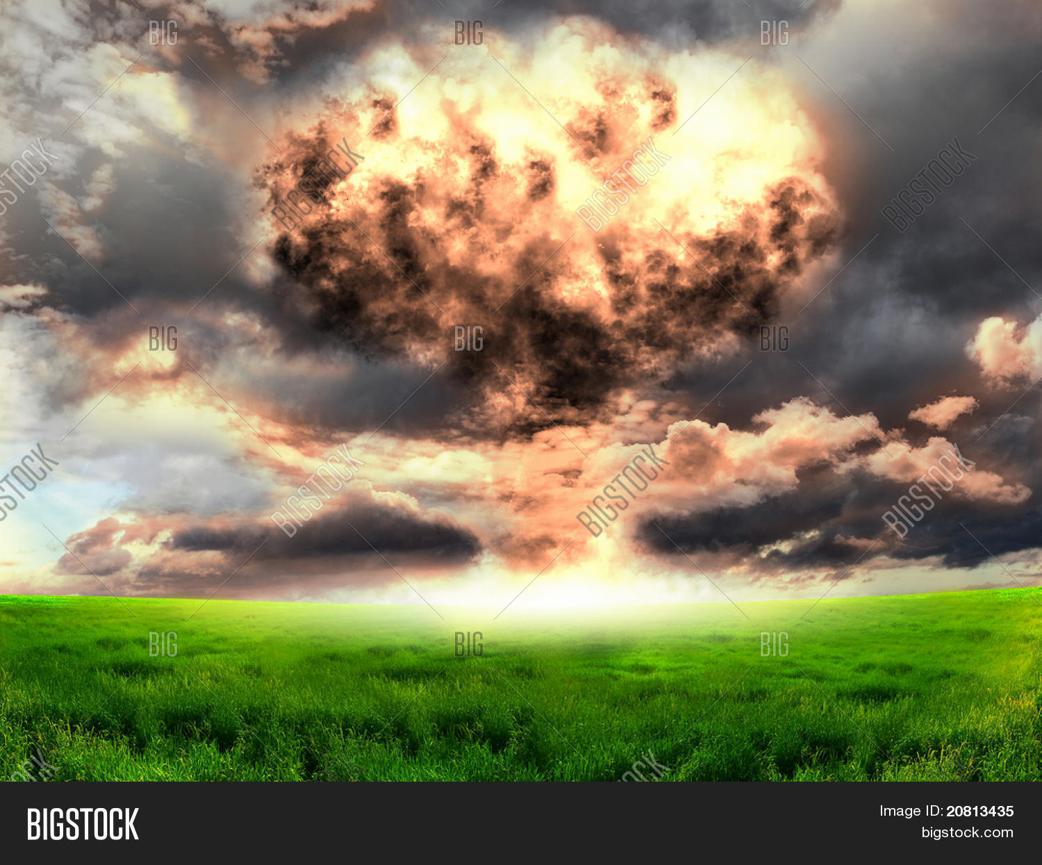 Nuclear Explosion Image & Photo (Free Trial) | Bigstock