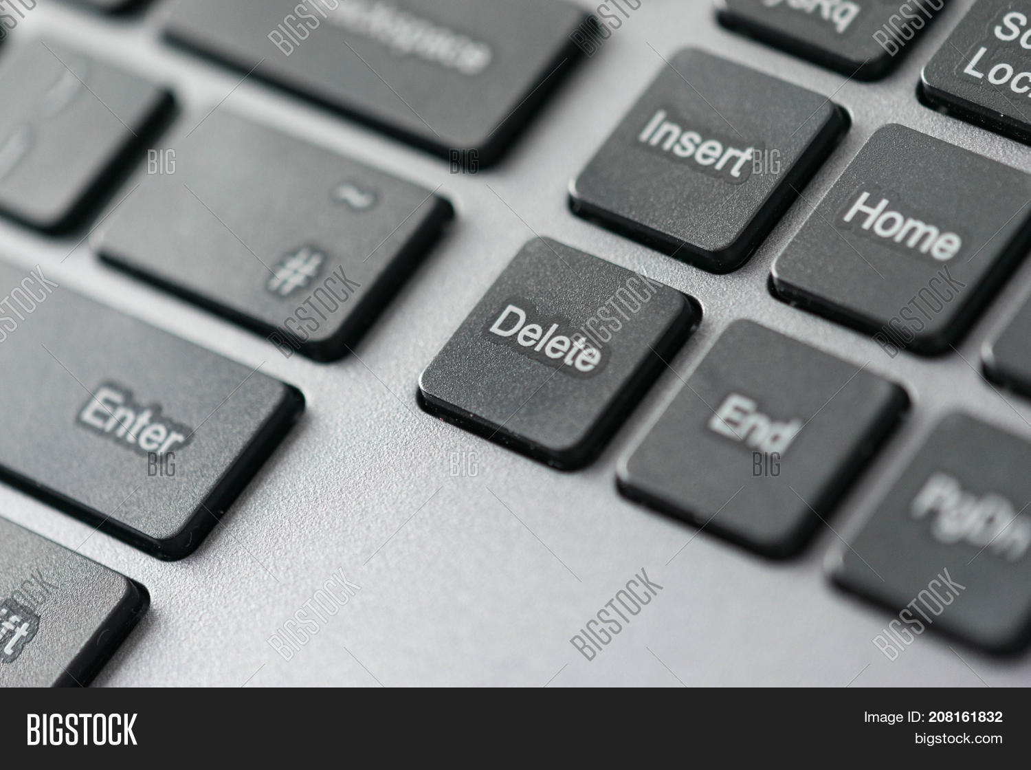 Close View Delete Key Image & Photo (Free Trial) | Bigstock