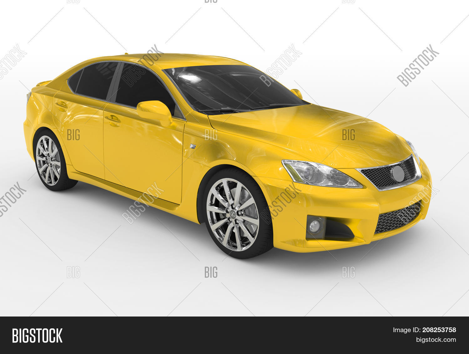Car Isolated On White Image & Photo (Free Trial) | Bigstock