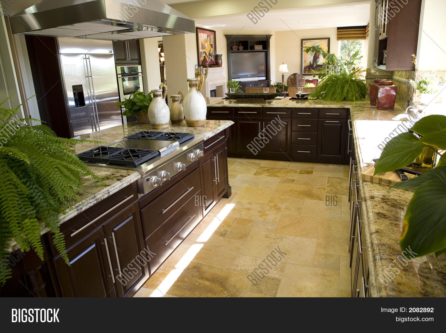 Kitchen Counter Island Image & Photo (Free Trial) | Bigstock